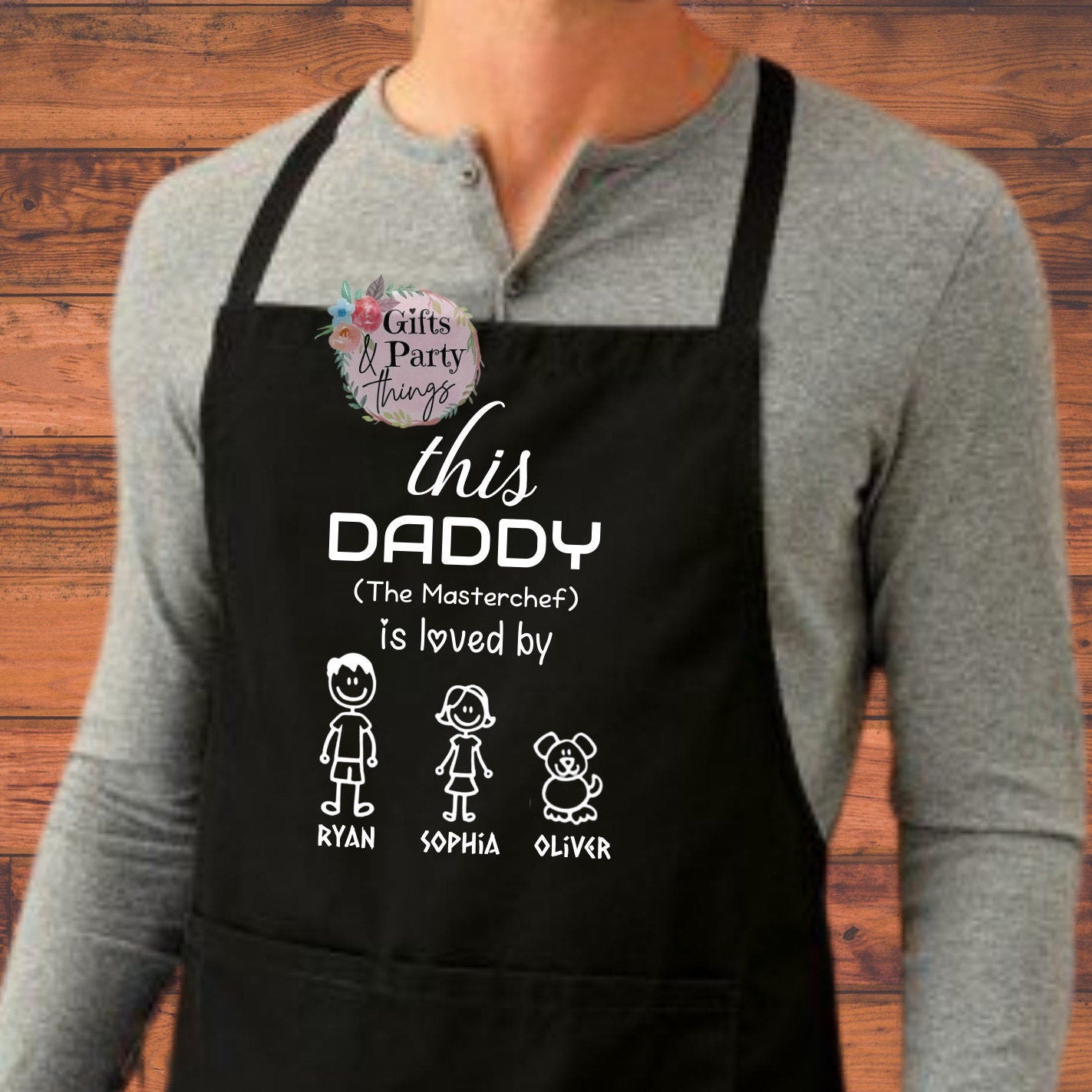 Master Chef Custom Daddy Apron – giftsandpartythings